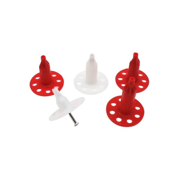 Quality Thermal Insulation Fasteners Nails For Concrete Foam Hdpe Pe Wall Anchors 10MM for sale