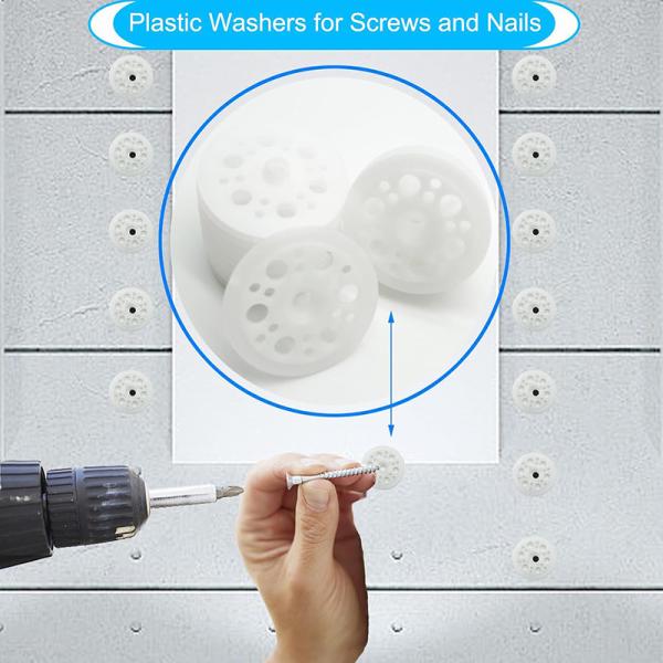 Quality Standard Plastic Insulation Washers With Excellent Chemical Resistance And 0.5mm Thickness for sale