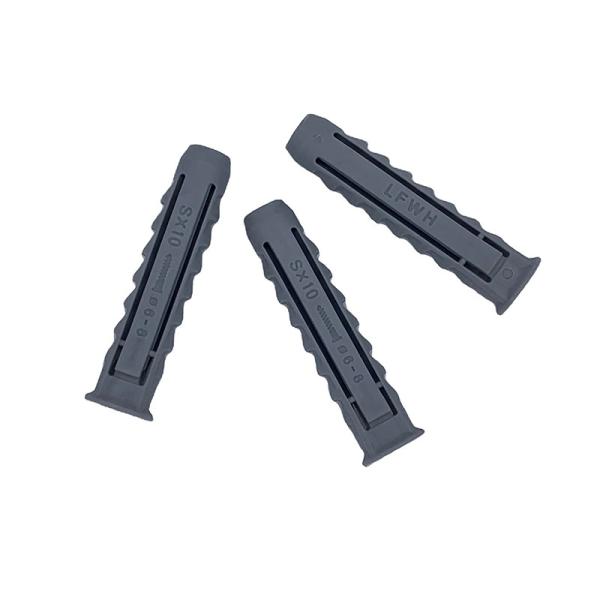 Quality 60mm Diameter Concrete Screw Plastic Anchor Fasteners For Building Construction for sale