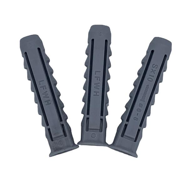 Quality 60mm Diameter Concrete Screw Plastic Anchor Fasteners For Building Construction for sale