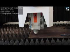 Cutting 13mm Carbon Steel by Fiber Laser Cutter Machine  for Sale