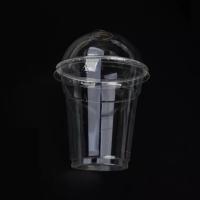 China 12oz Compostable Biodegradable PLA Cups Disposable Iced Coffee Cups with Lids 92mm for sale