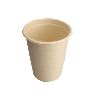 Cina Tazza di cioccolata calda biodegradabile in bagassa di canna da zucchero Tazze da caffè da asporto da 8 once con coperchi in vendita
