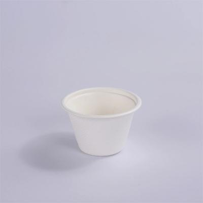 China Duurzame biologisch afbreekbare 4oz suikerriet bagasse wegwerp warme kopjes met deksels Te koop