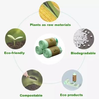 Cina Smaltimento dei rifiuti del cane con sacchetto compostabile biodegradabile con logo stampato personalizzato in vendita