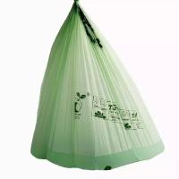 China Custom Size Biodegradable Compostable Garbage Bags 12 Mic PBAT PLA for sale