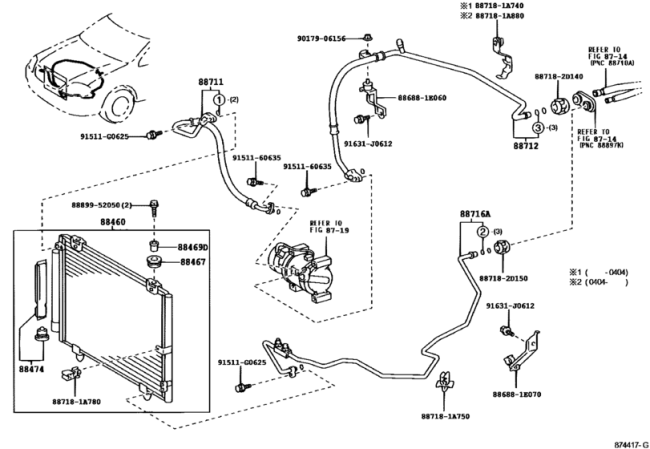 Heating & Air Conditioning - Cooler Piping