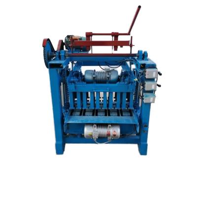 China Best Selling Semi-automatic Hollow Concrete Block Brick Making Machine Mechanism for Construction Works for sale