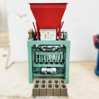 China HENGYOU 4-35B Semi-automatic Brick Making Machine 620kg 220V for Construction Projects for sale