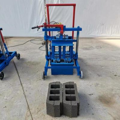 China Factory Wholesale Automatic 2-Hole Concrete Cement Brick Making Machine Plastic Waste Processor Manufactured in China for sale