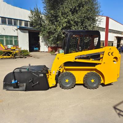 China 35hp Mini Skid Steer Loader  Exw Works Skid Steer Loader Brand New Small Crawler Front End Loader with Cabin for sale