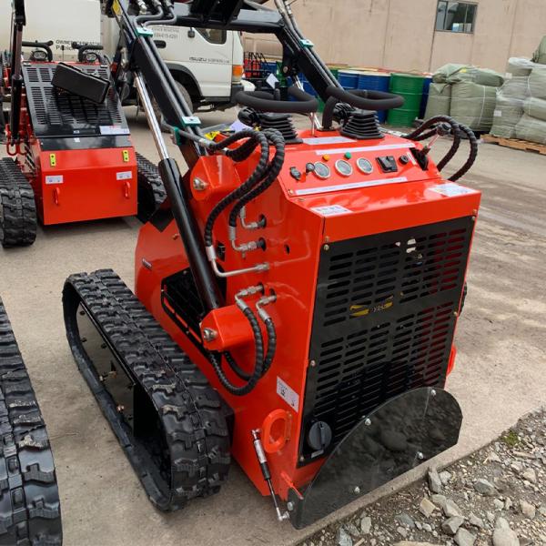 Quality Free Shipping Mini Track Loader diesel Skid Steer Loader with Mower Electric for sale