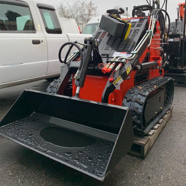 Quality Free Shipping Mini Track Loader diesel Skid Steer Loader with Mower Electric for sale