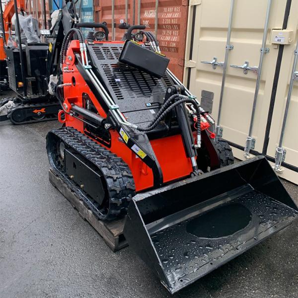 Quality Free Shipping Mini Track Loader diesel Skid Steer Loader with Mower Electric for sale