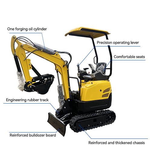 Quality Discount Offer 1 Ton Mini Excavator Mini Excavator Cheap Mini Excavator for for sale