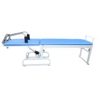 China Electric Traction Therapy Table with 1-99kg Force & 225kg Capacity - Cervical Lumbar Spinal Treatment Bed for sale