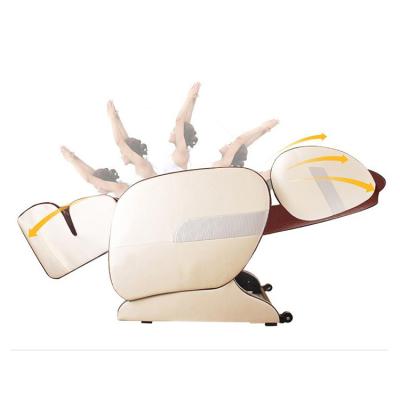 China Balloon Wrap Electric Full Body Massage Chair Positive Rolling Massage for sale