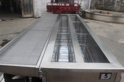 Cina Risparmio energetico cieco ultrasonico delle attrezzature per la pulizia dall'acciaio inossidabile con due carri armati in vendita