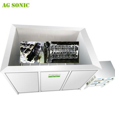 China 4 indicação digital do líquido de limpeza ultrassônico automotivo dos tanques 1800W 28khz à venda
