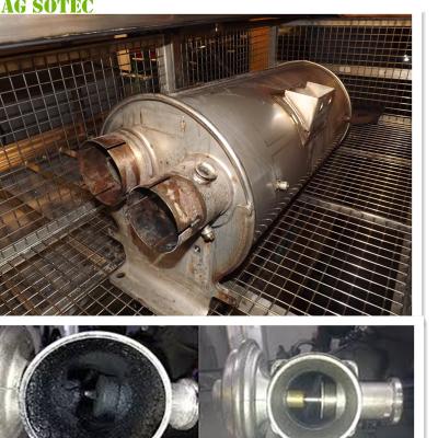 Cina Pulisca la camera della rondella dei filtri DPF 264L dalla particella con potere ultrasonico 9Kw dei radiatori di potere 3Kw di filtrazione in vendita