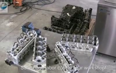 Cina Pulitore industriale di Ultasonic del motore marino che rimuove sporcizia 800L con il sistema del filtro in vendita