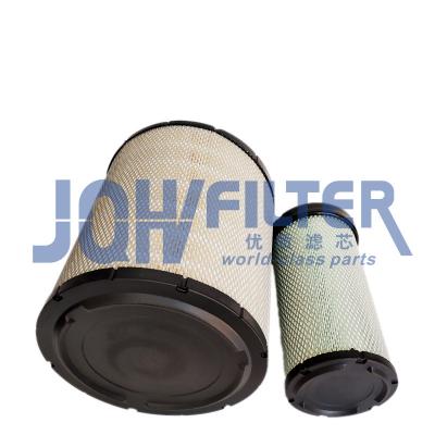 Cina Filtro dell'aria 6I2499 6I2500 P532499 P532500 AF25111 AF25112 Per caricatore 918F 920 928F/G 953B/C Grader 120H/G Trattore D4H/E in vendita