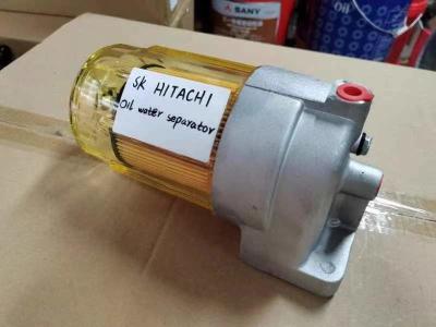 China Excavadora SK200/210/250/350-8 super-8/J05E/J08/SCV separador de óleo e água conjunto filtro diesel à venda