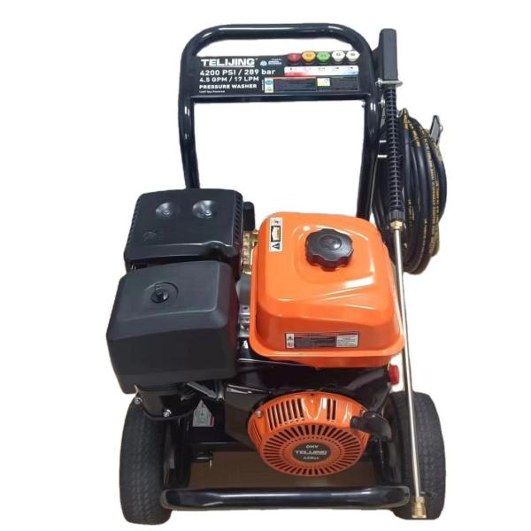 Quality Portable 3800PSI/262Bar Gasoline High Pressure Washer 190F 420cc for Cold Water for sale