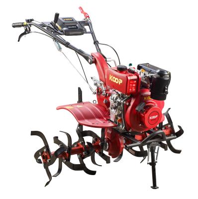 China 9HP Multi Functional Power Tiller with 2 Fwd. 1 Rev. Gears and 418cc Displacement for sale