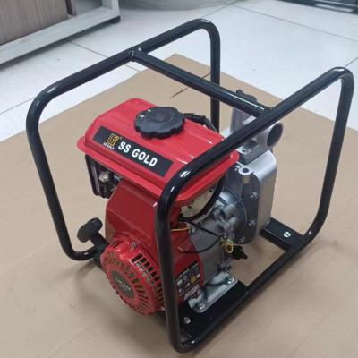 China 1.5 inch hoge druk benzinemotor waterpomp met terugslag start systeem van OEM Te koop
