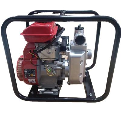 Cina Pompa d'acqua portatile da 27 kg con sistema di avvio a rimbalzo e motore a benzina ad alta pressione in vendita