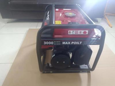 Chine Générateur d'essence potable de 5 kW de 3600 vitesses avec moteur à faible bruit OEM couleur à vendre