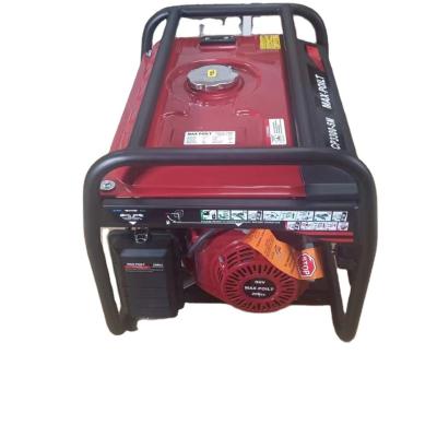 Cina 3.5kva a 10kva Generatore di benzina con avvio manuale o elettrico e ruota OEM LOGO in vendita