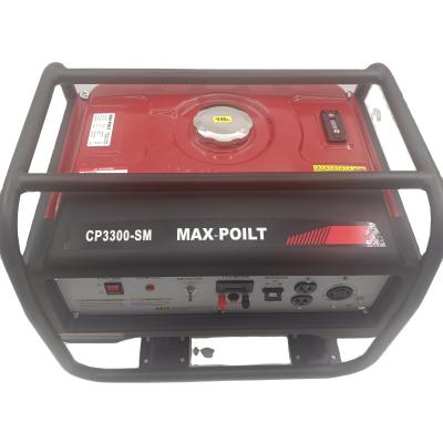 Cina 3.5kva a 10kva Generatore di benzina con avvio manuale o elettrico e ruota OEM LOGO in vendita