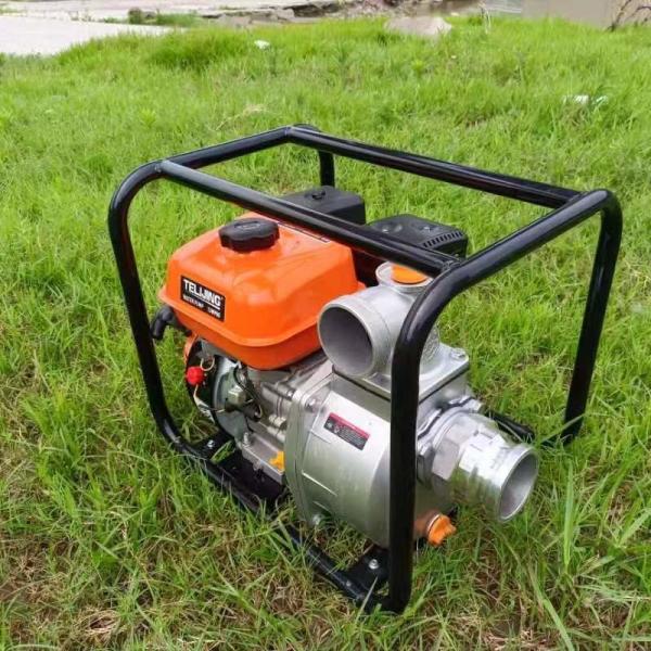 Quality 2 Inch Petrol Engine High Pressure Water Pump tuya for Displacement 208cc Weight for sale