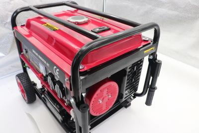 China 3kw Max Power 7hp Single Phase Gasoline Generator with Wheels Portable Generator for sale