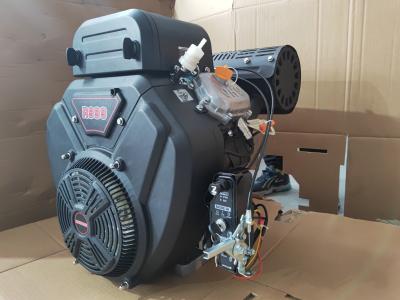 Κίνα Επιχειρηματικός κινητήρας OHV Διπλός κύλινδρος 35hp/999cc Βενζινοκινητήρας με ηλεκτρικό εκκινητήρα προς πώληση