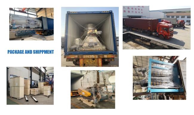 Packaged Corrugated Pipe Extrusion Line ready for shipping