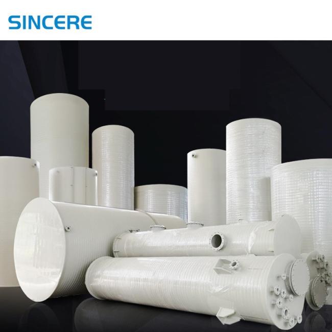 Close-up of winding pipe extrusion process