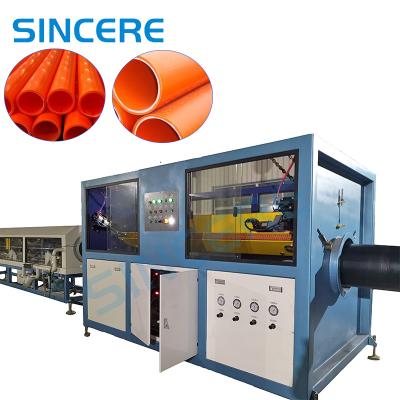 Cina 50 mm-160 mm PPR Pipe Extrusion Machine Linea di estrusione di tubi ad acqua HDPE in vendita