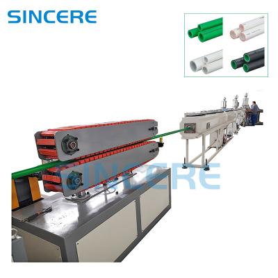 Cina Linea di estrusione per tubi di plastica da 65 mm Linea orizzontale di estrusione per tubi di PP in vendita