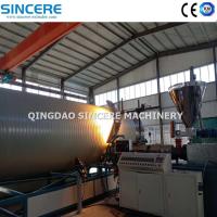 Quality Diameter 200mm-4000mm Spiral Pipe Extruder Winding Pipe Extrusion Line for sale