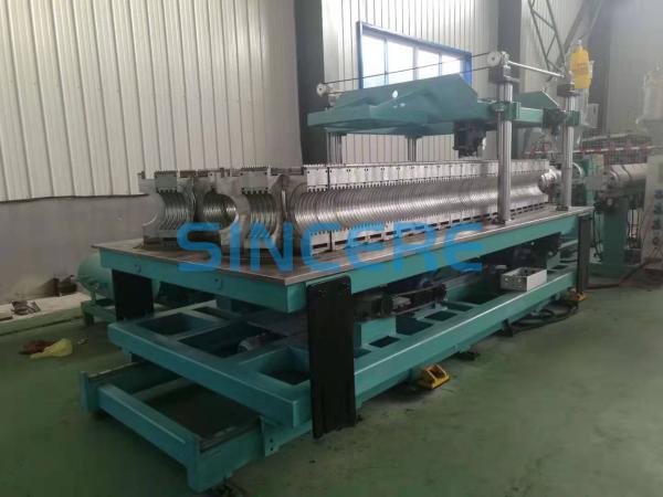 Quality Single Wall Corrugated Pipe Production Line OEM Corrugated Tube Extrusion Line for sale