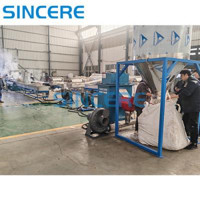 Cina Linea di pellettizzazione in plastica ABS PMMA 500kg/H-1000kg/H Estrusore Pellettizzatore in vendita
