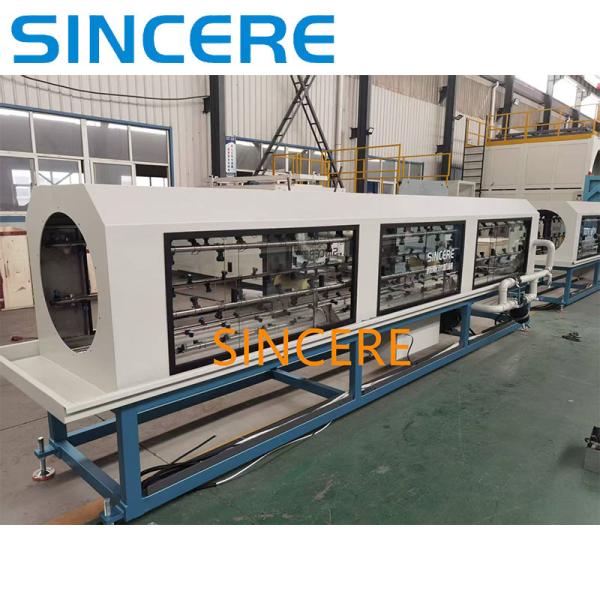Quality High Speed Plastic PP PE Water Supply Drainage Pipe Extruding Machinery for sale