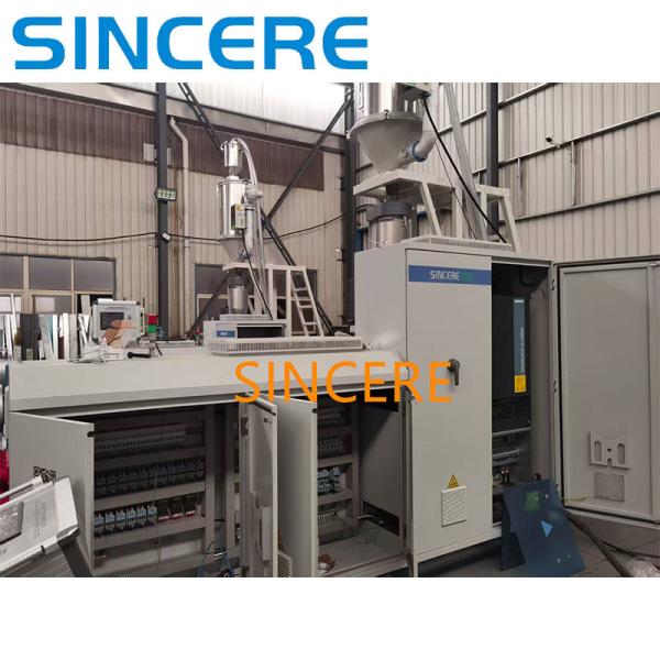 Quality High Speed Plastic PP PE Water Supply Drainage Pipe Extruding Machinery for sale