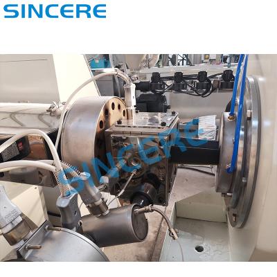 China HDPE Inner Rib Enhanced Corrugated Pipe Production Line for buried drainage pipes for sale