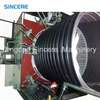 China PP/PEComposite Winding Pipe,double-walled spiral corrugated pipe machine for sale