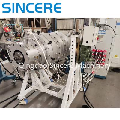 China 110-315mm HDPE PP Pipe Making Machine Production Line for sale