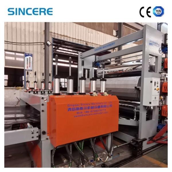 Quality 75-355Kw Motor Power Plastic Sheet Extrusion Machine with Semi-automatic Design for PP, PE, ABS Raw Materials for sale